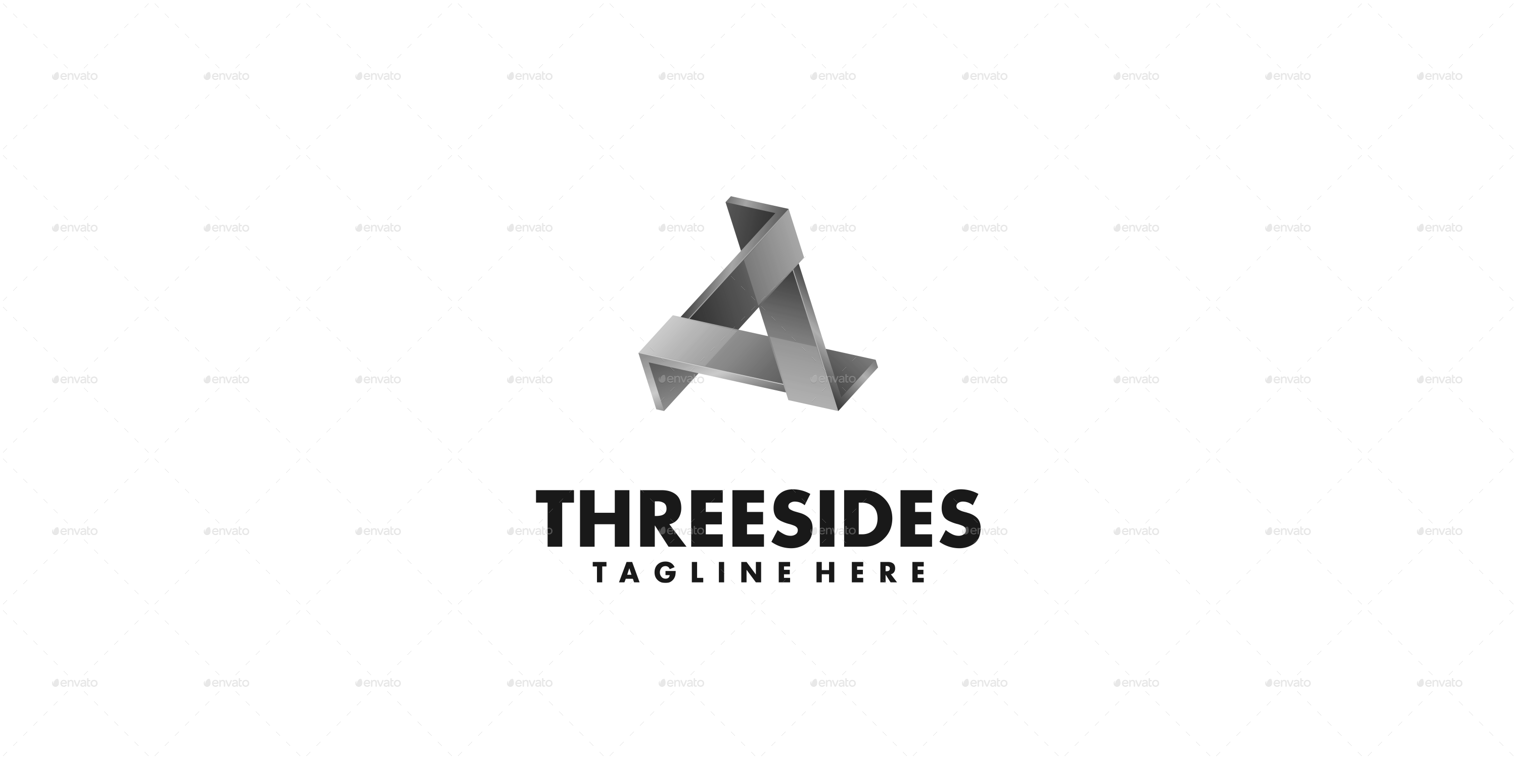 ThreeSides Logo Template, Logo Templates | GraphicRiver