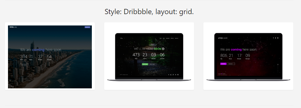 Dribbble Shots Grid - WordPress Widget by mzworks | CodeCanyon