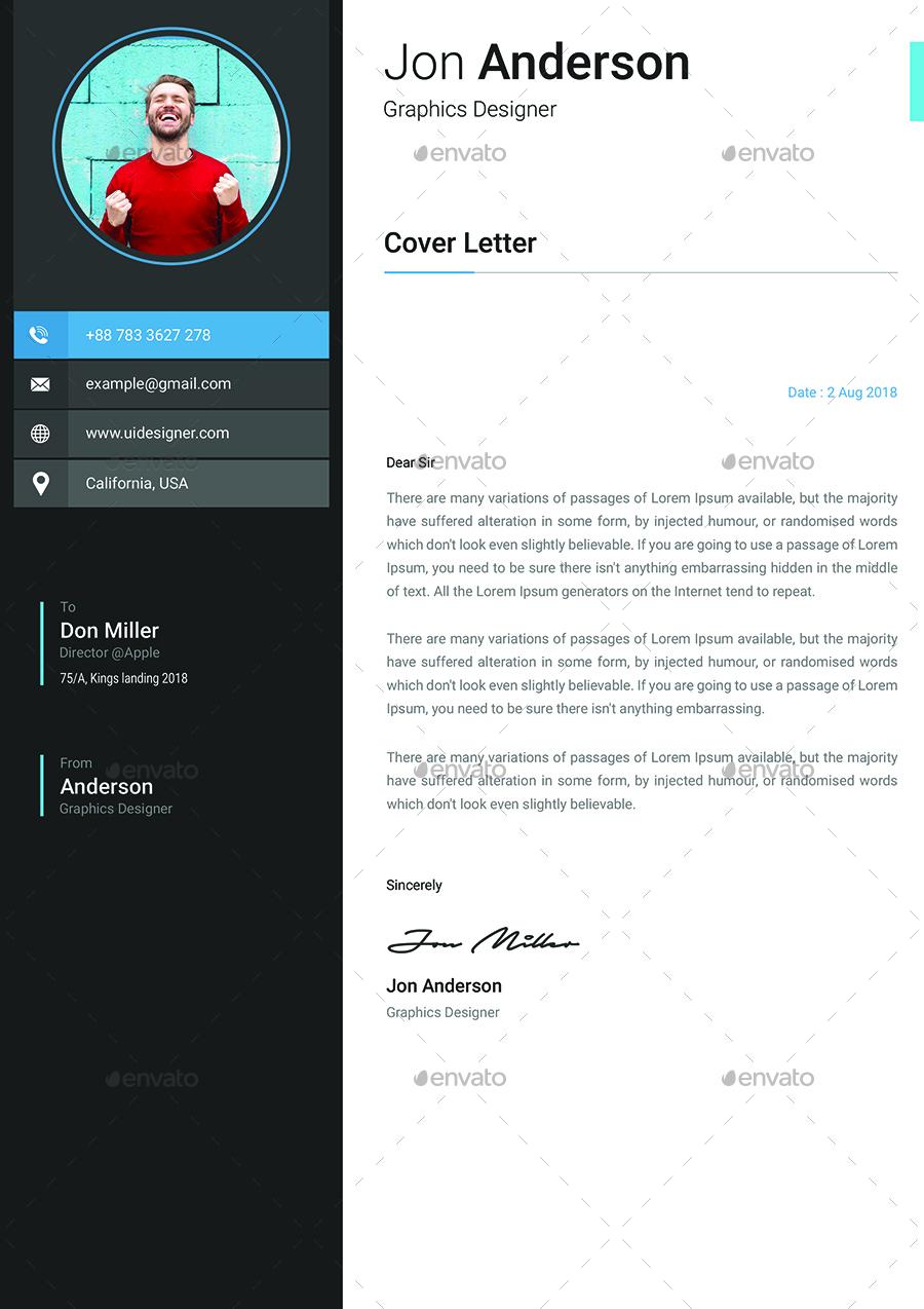 CV, Print Templates | GraphicRiver