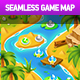 Island Palm Seamless Game Map, Game Assets | GraphicRiver