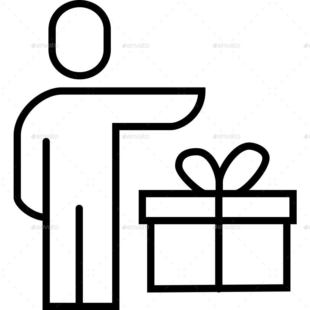 25 Gift Line Icons by 4slash | GraphicRiver