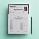 Registration Form, Print Templates | GraphicRiver