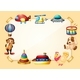Border Template With Many Toys by interactimages | GraphicRiver