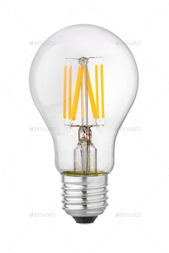 LED filament isolated Stock Photo by Ha4ipuri | PhotoDune
