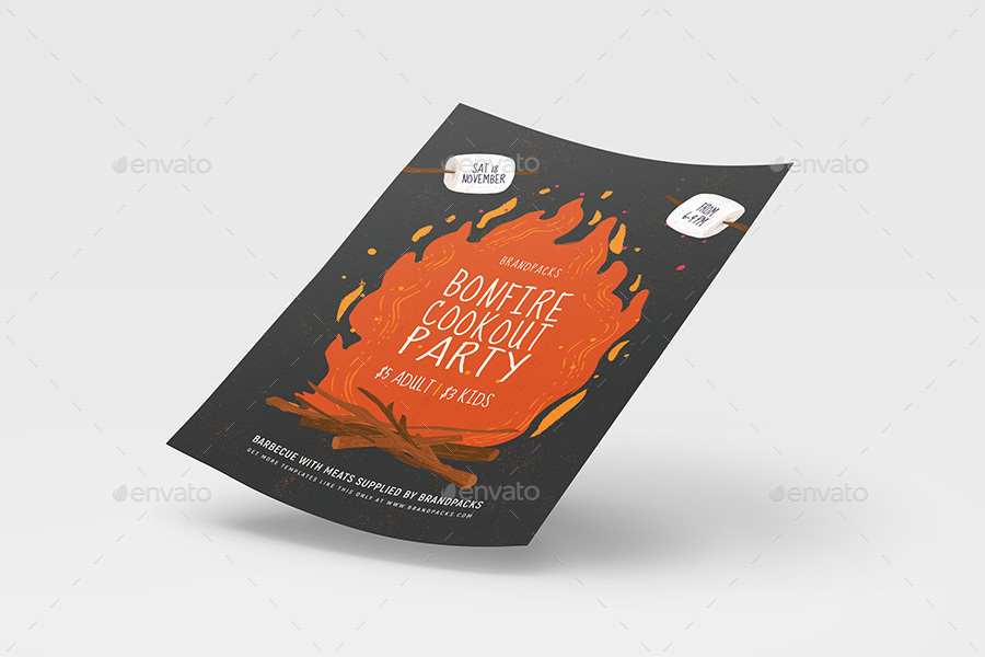 Bonfire Night Poster / Flyer, Print Templates | GraphicRiver
