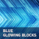 Blue Glowing Blocks, Motion Graphics | VideoHive