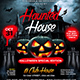 Haunted House Flyer Template, Print Templates | GraphicRiver