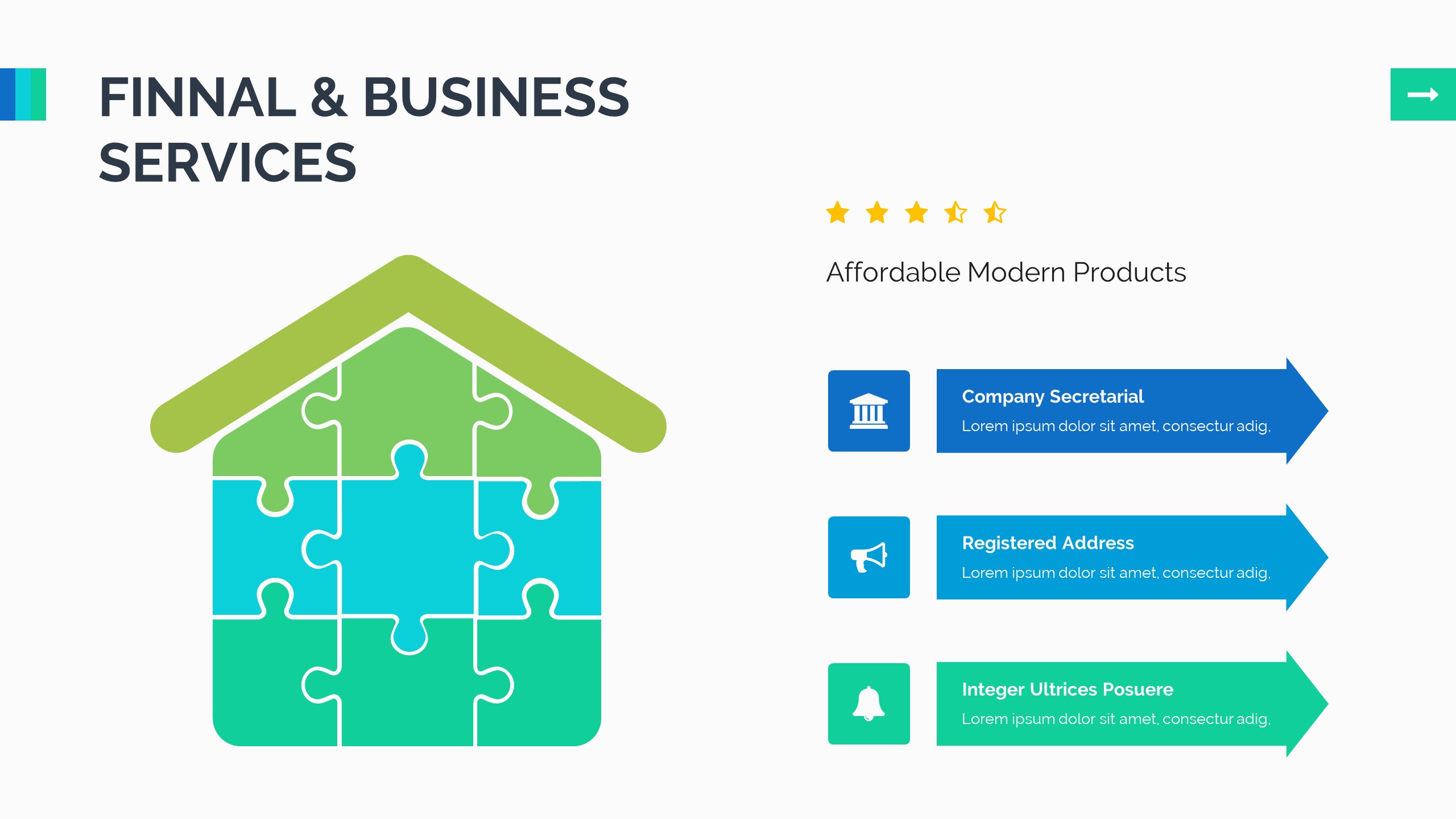 Business Direction Pitch Deck Powerpoint Template, Presentation Templates