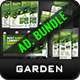Garden Landscape Advertising Bundle Vol.3, Print Templates | GraphicRiver