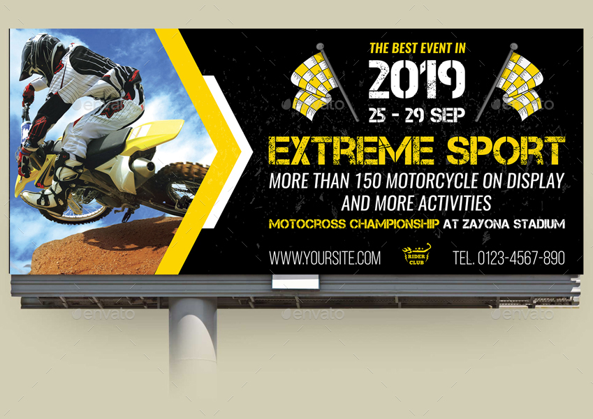 Extreme Sport Advertising Bundle, Print Templates | GraphicRiver
