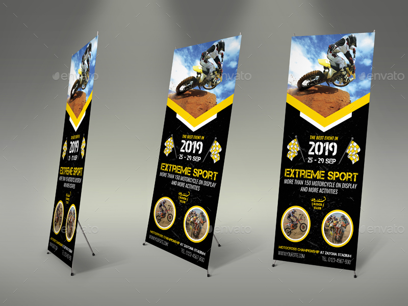 Extreme Sport Advertising Bundle, Print Templates | GraphicRiver