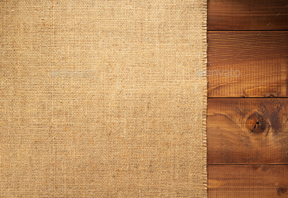 burlap hessian sacking backdrop Stock Photo by seregam | PhotoDune