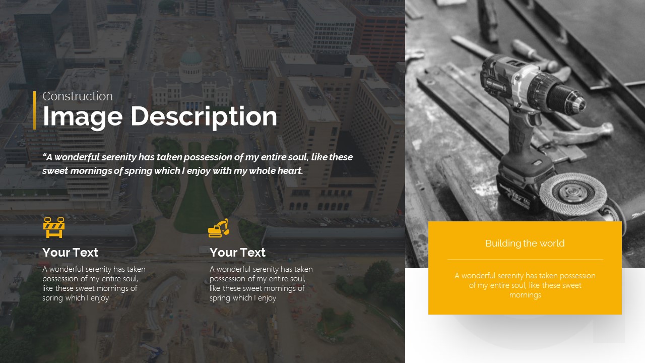 Giant Construction PowerPoint Presentation Template by BrandEarth ...