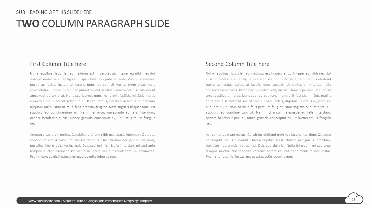 Cloud Google Slide Presentation Template, Presentation Templates ...