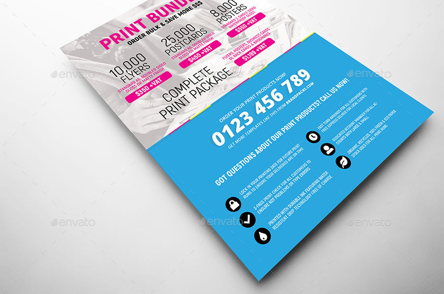 Printing Shop Flyer / Poster, Print Templates | GraphicRiver