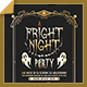 Fright Night - Halloween Flyer, Print Templates | GraphicRiver