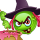 Witch Emoticon with Cauldron, Vectors | GraphicRiver