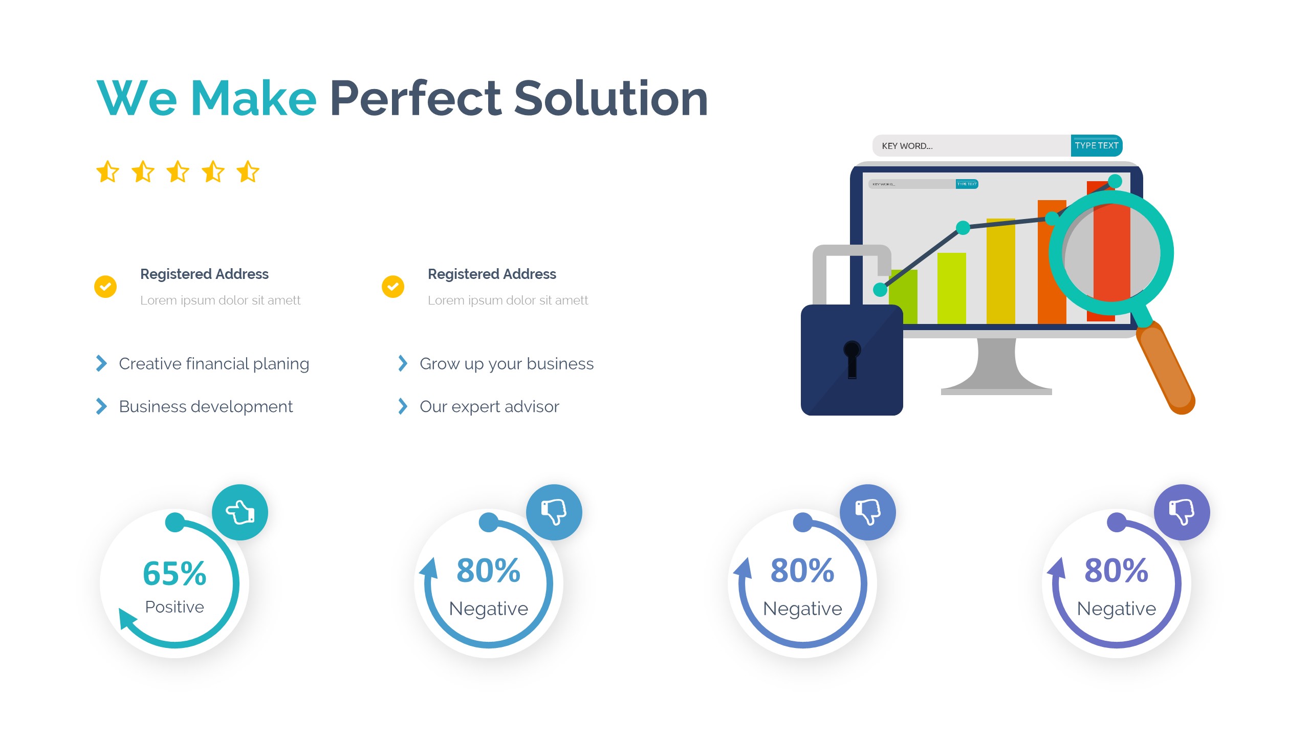 Visual Analytics Pitch Deck Powerpoint Template, Presentation Templates