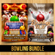 Bowling Bundle, Print Templates | GraphicRiver