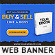 Ebook Banner Ad Photoshop Template, Web Elements | GraphicRiver