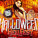 Halloween Hellfest Square Flyer Template, Print Templates | GraphicRiver