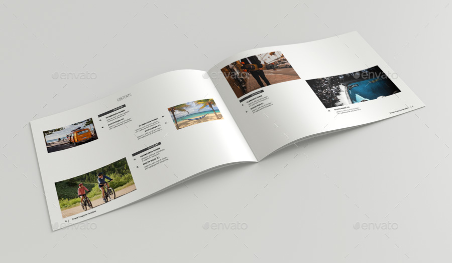 Landscape Magazine Template III, Print Templates | GraphicRiver