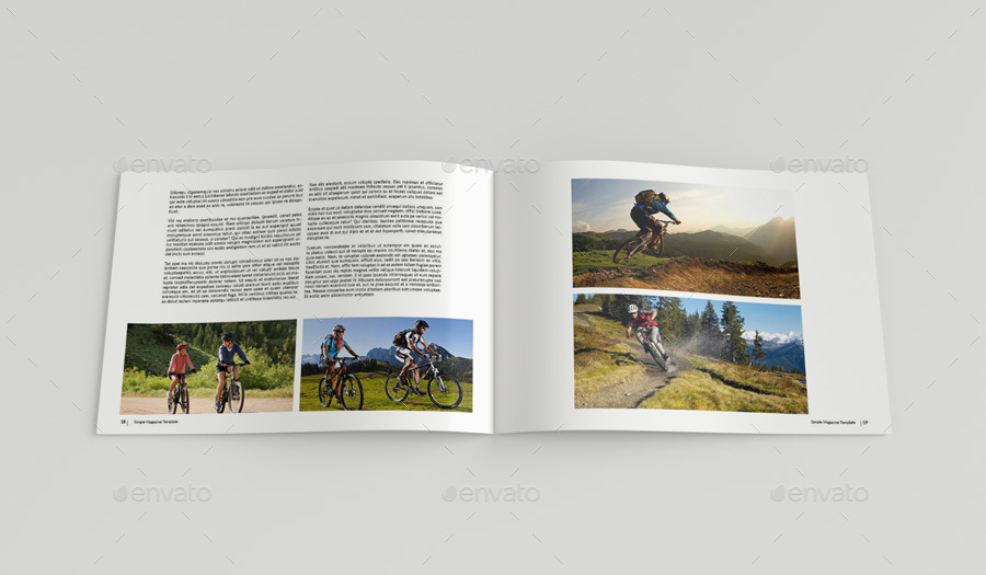 Landscape Magazine Template III, Print Templates | GraphicRiver