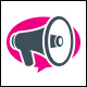 Mega Talk - Megaphone Logo Template, Logo Templates | GraphicRiver