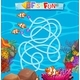 Underwater Fish Maze Game Template, Vectors | GraphicRiver