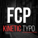 FCP Kinetic Typo, Apple Motion Templates | VideoHive