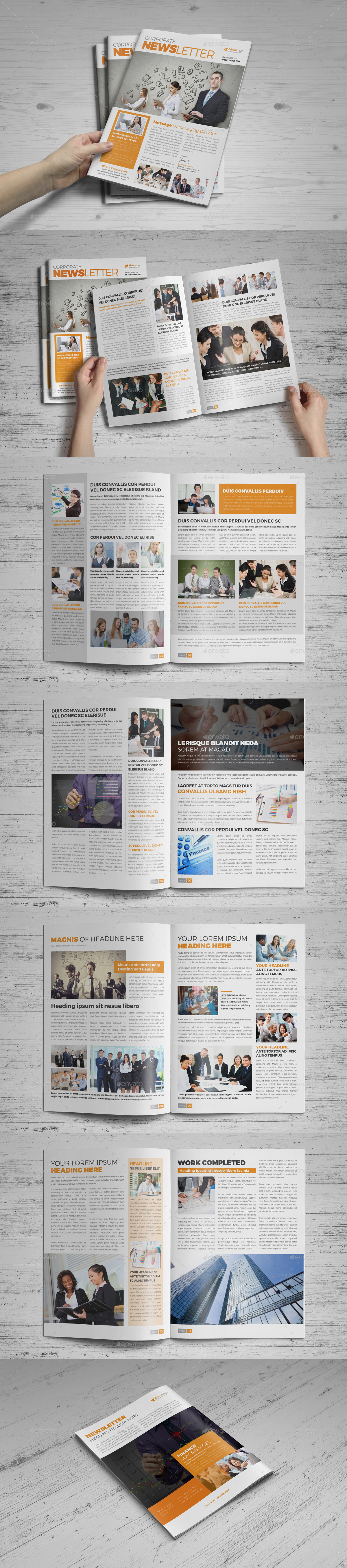 Newsletter Design Bundle, Print Templates | GraphicRiver