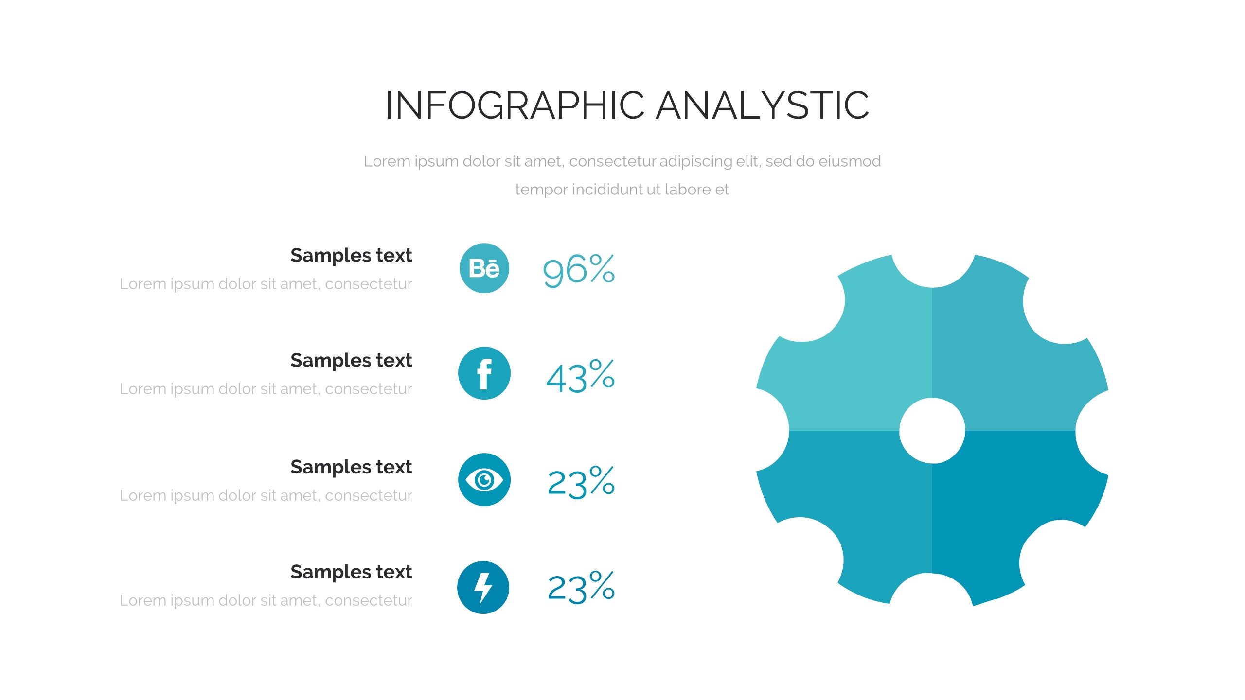 Modern Data Pitch Deck Powerpoint Template, Presentation Templates