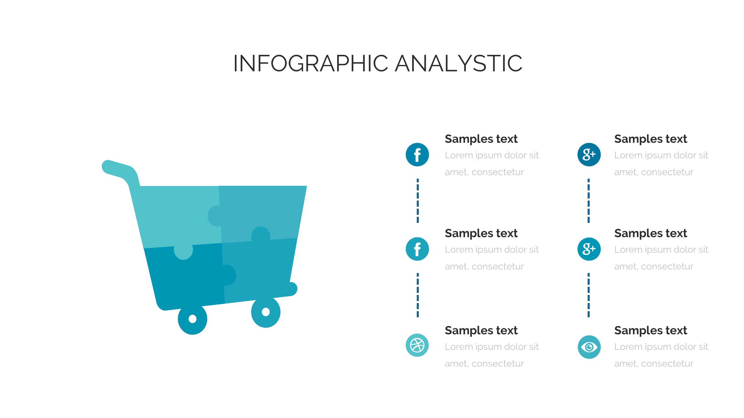 Modern Data Pitch Deck Powerpoint Template, Presentation Templates