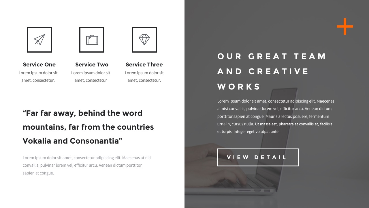 React - Minimal PowerPoint Template, Presentation Templates | GraphicRiver