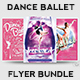Dance Ballet Flyer Bundle, Print Templates | GraphicRiver