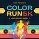 Color Run Flyer, Print Templates | GraphicRiver