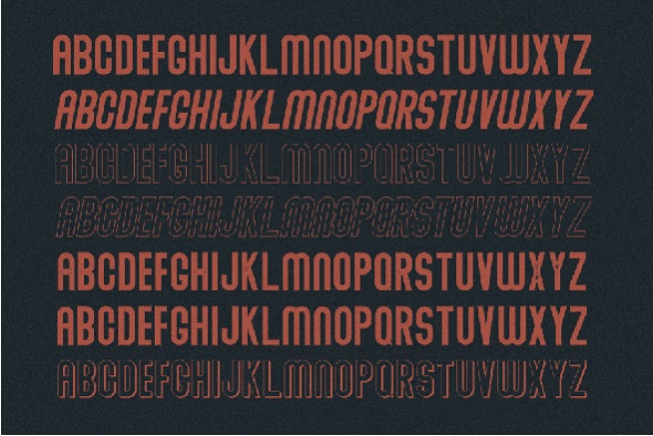 Abraham Font Family, Fonts | GraphicRiver