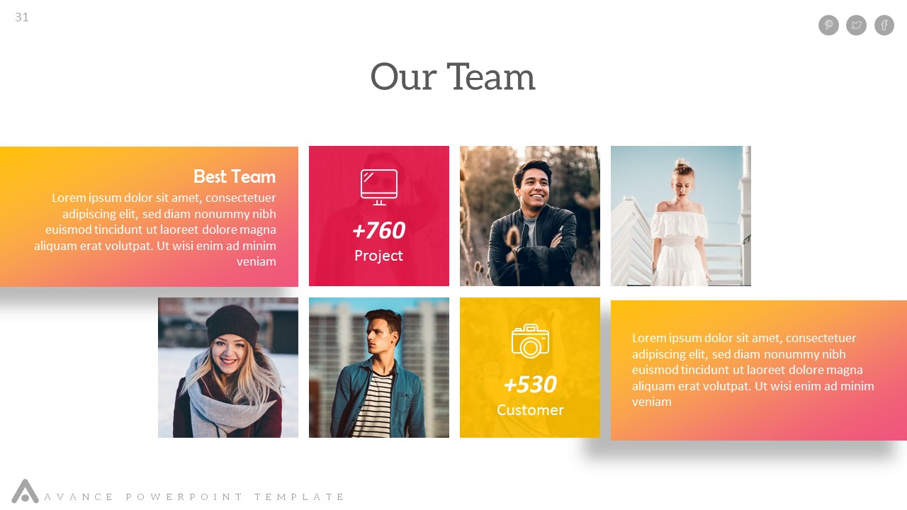 Avance Presentation Template, Presentation Templates | GraphicRiver
