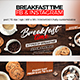 Breakfast Time Facebook Cover and Instagram, Web Elements | GraphicRiver