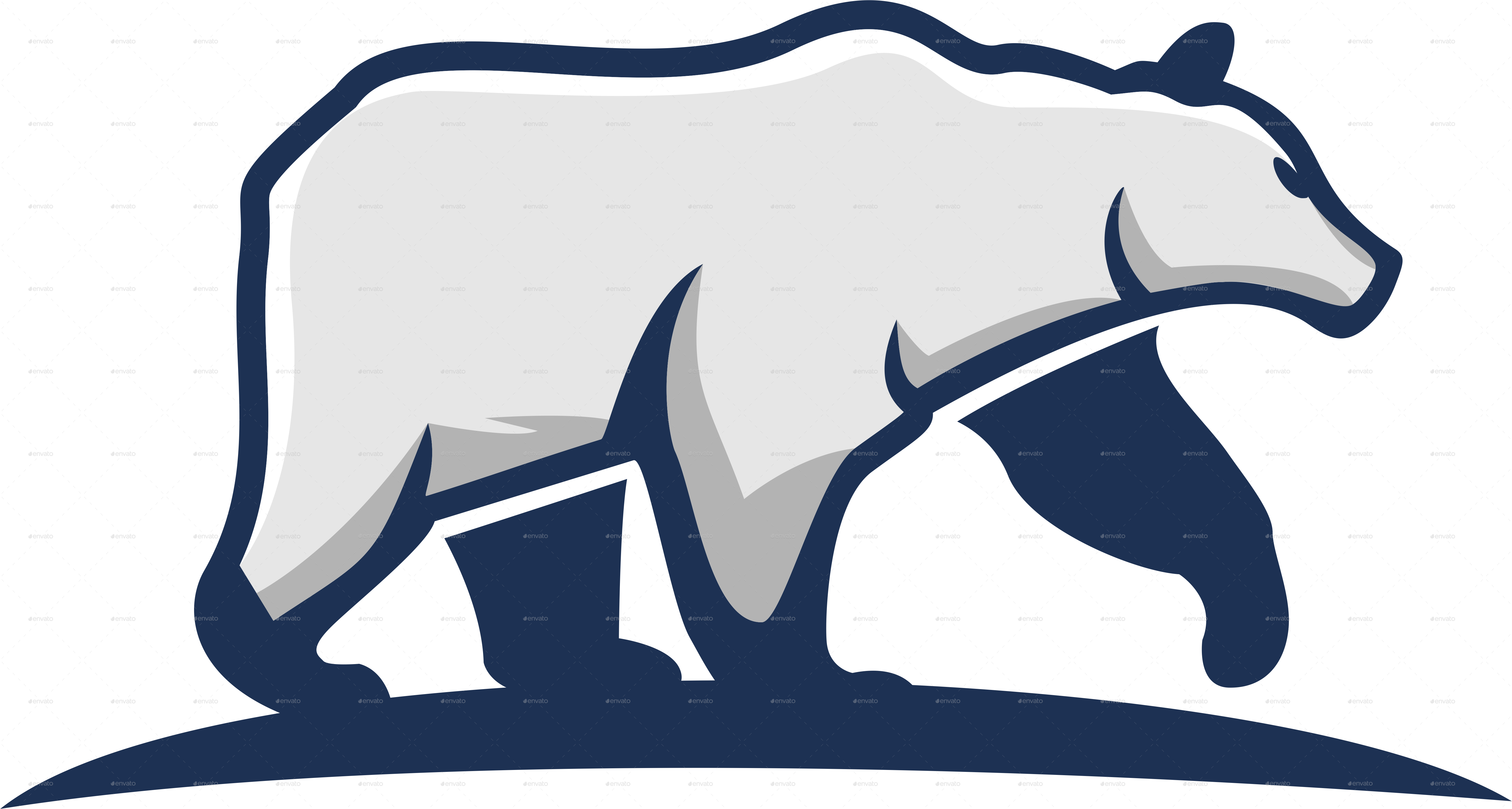 Polar Bear logo by cysam07 | GraphicRiver