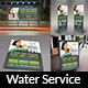 Water Treatment Services Advertising Bundle, Print Templates | GraphicRiver
