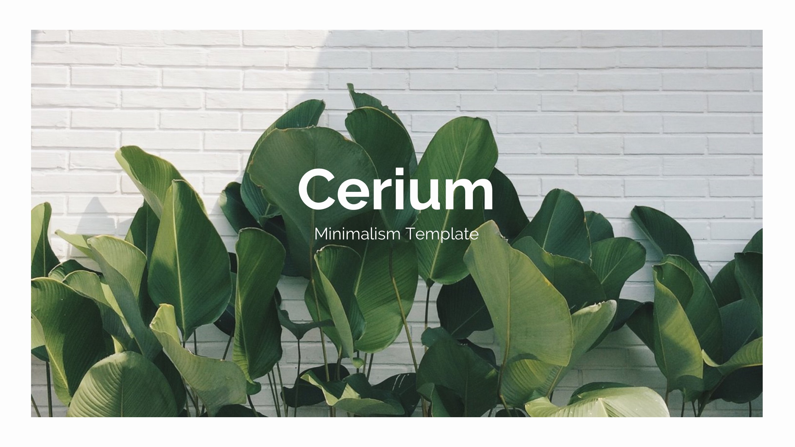 Cerium Minimal Google Slide Template, Presentation Templates | GraphicRiver