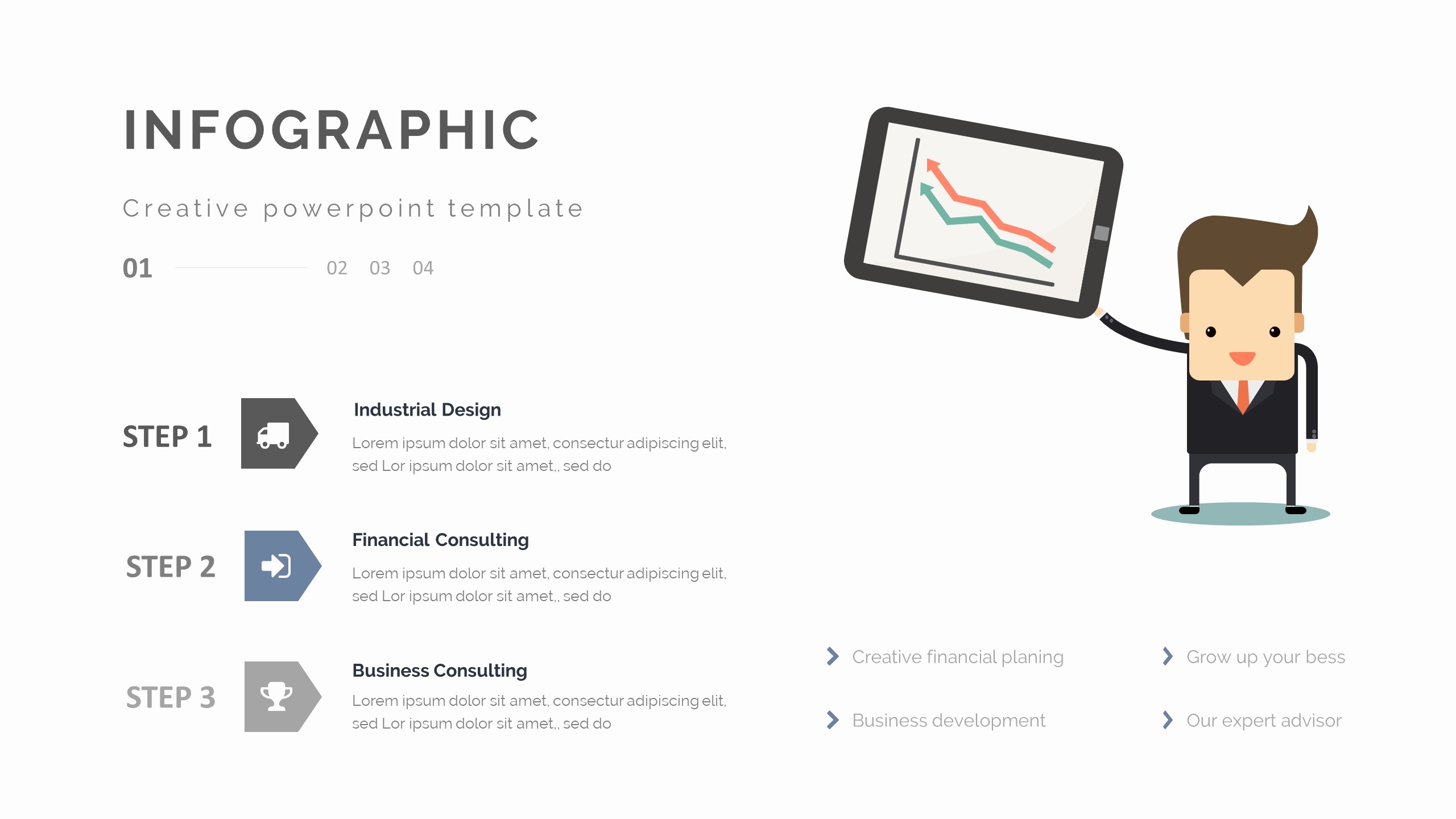 Cerium Minimal Google Slide Template, Presentation Templates | GraphicRiver