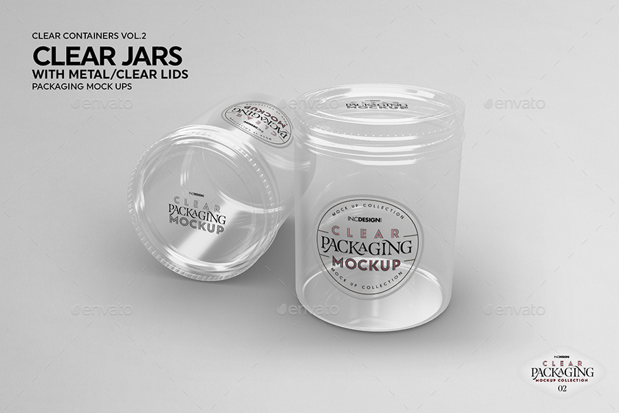 Clear Packaging MockUps 02, Graphics | GraphicRiver