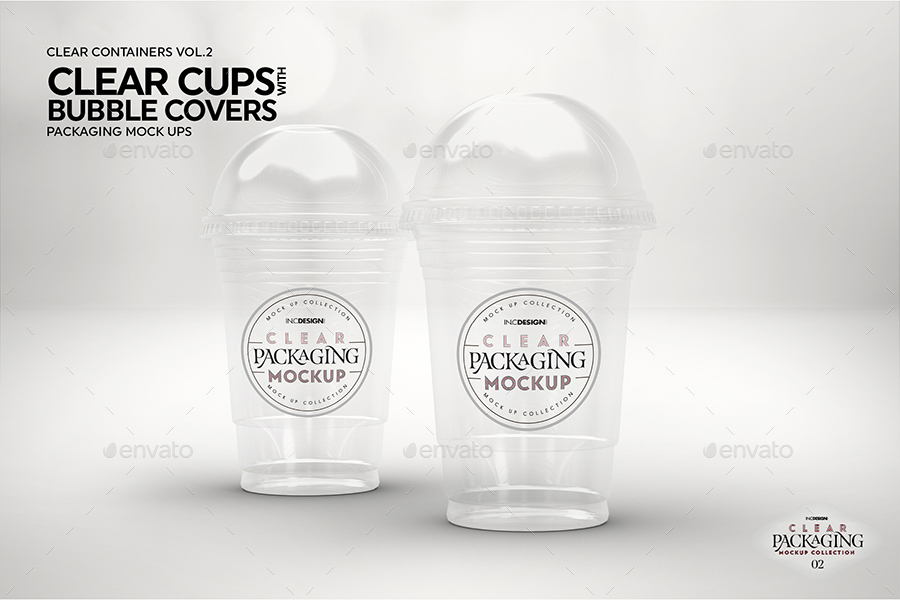 Clear Packaging MockUps 02, Graphics | GraphicRiver
