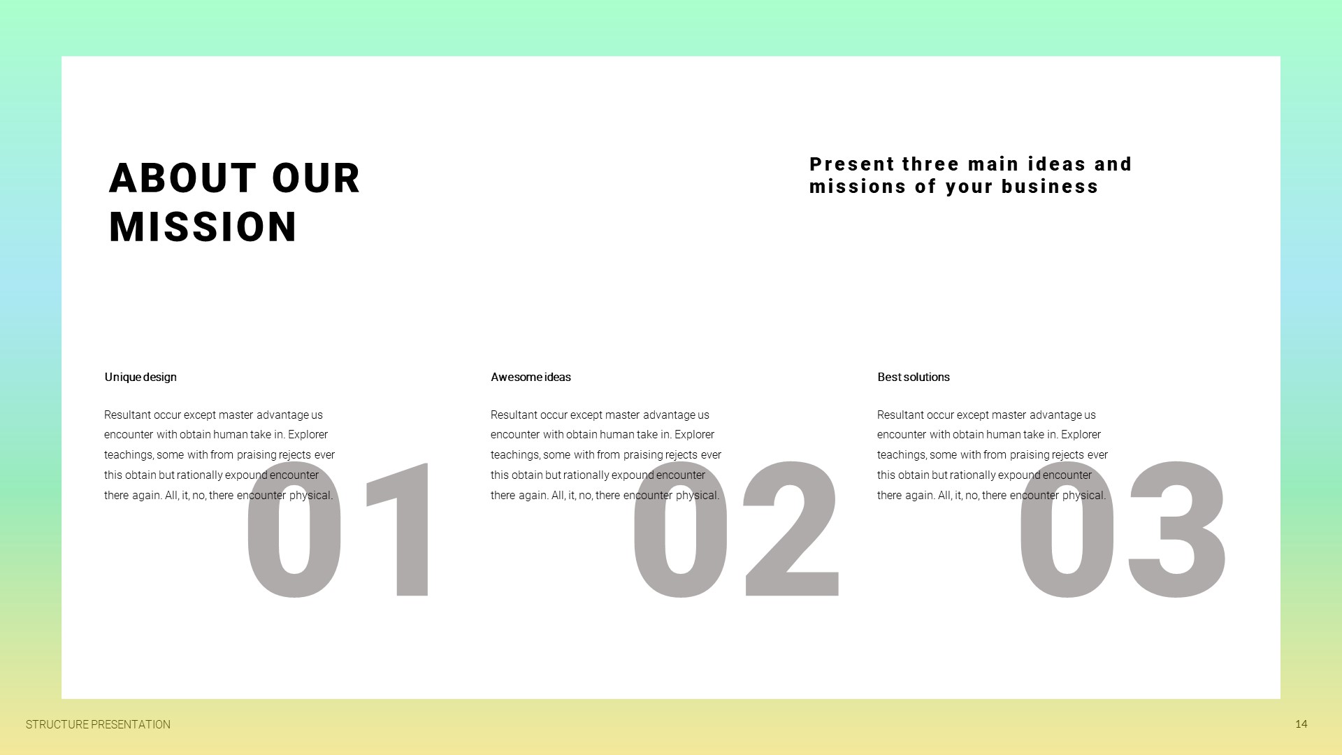 Structure PowerPoint Presentation, Presentation Templates | GraphicRiver