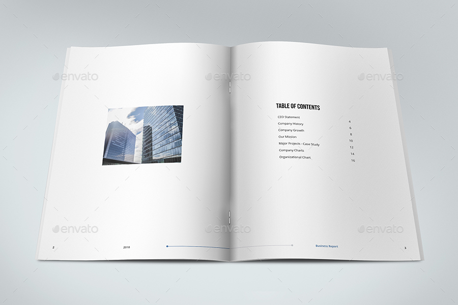 Corporate Report - 18 Pages A4/Letter, Print Templates | GraphicRiver