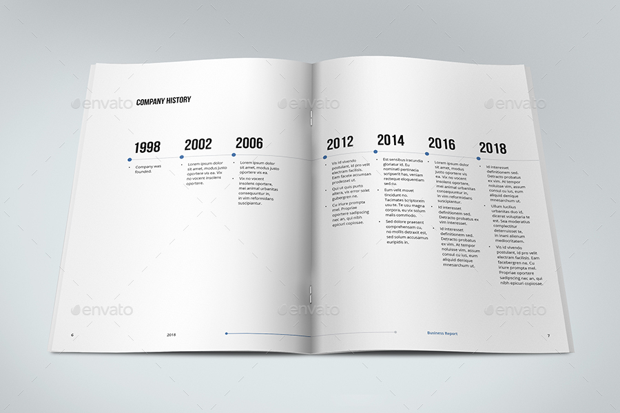 Corporate Report - 18 Pages A4/Letter, Print Templates | GraphicRiver