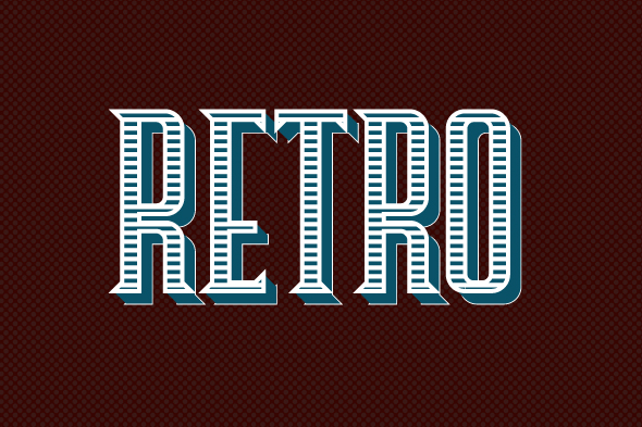 10 Illustrator Graphic Style Vol.5 - Retro Vintage Set, Add-ons ...