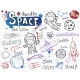 Space Doodles Collection by Azzzzya | GraphicRiver